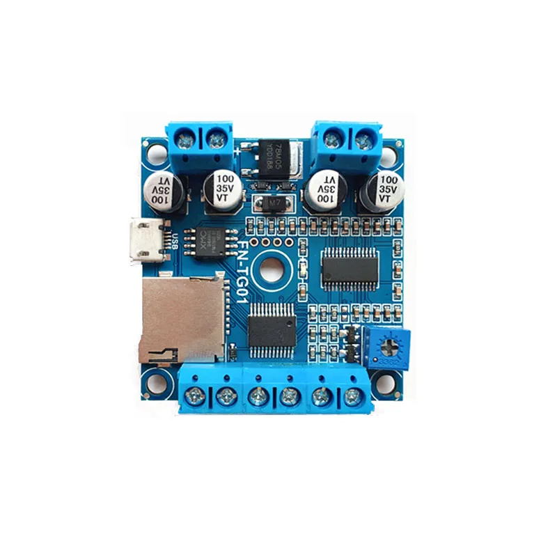 FN TG01 Audio Player MP3 Module with 15W Class D Amplifier (Module Only ...