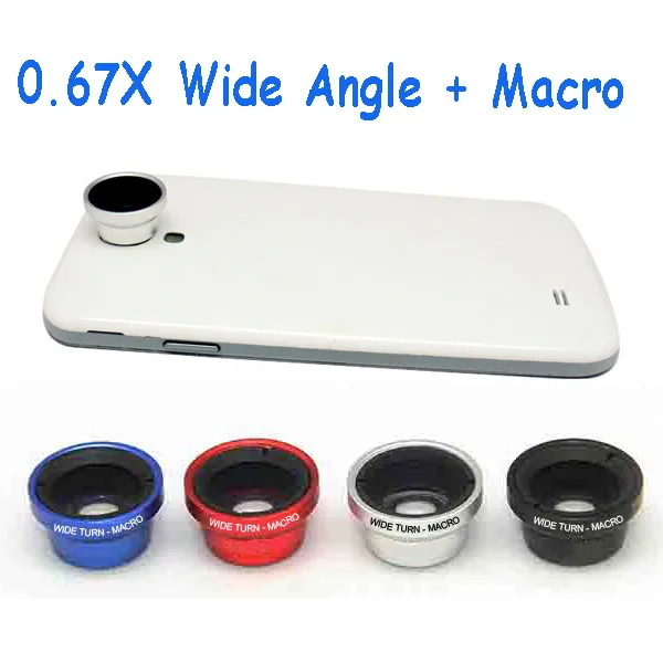 2016 in 1 Mobile Phone Lens Camera Lens 0.67X Wide Angle Camera with ...
