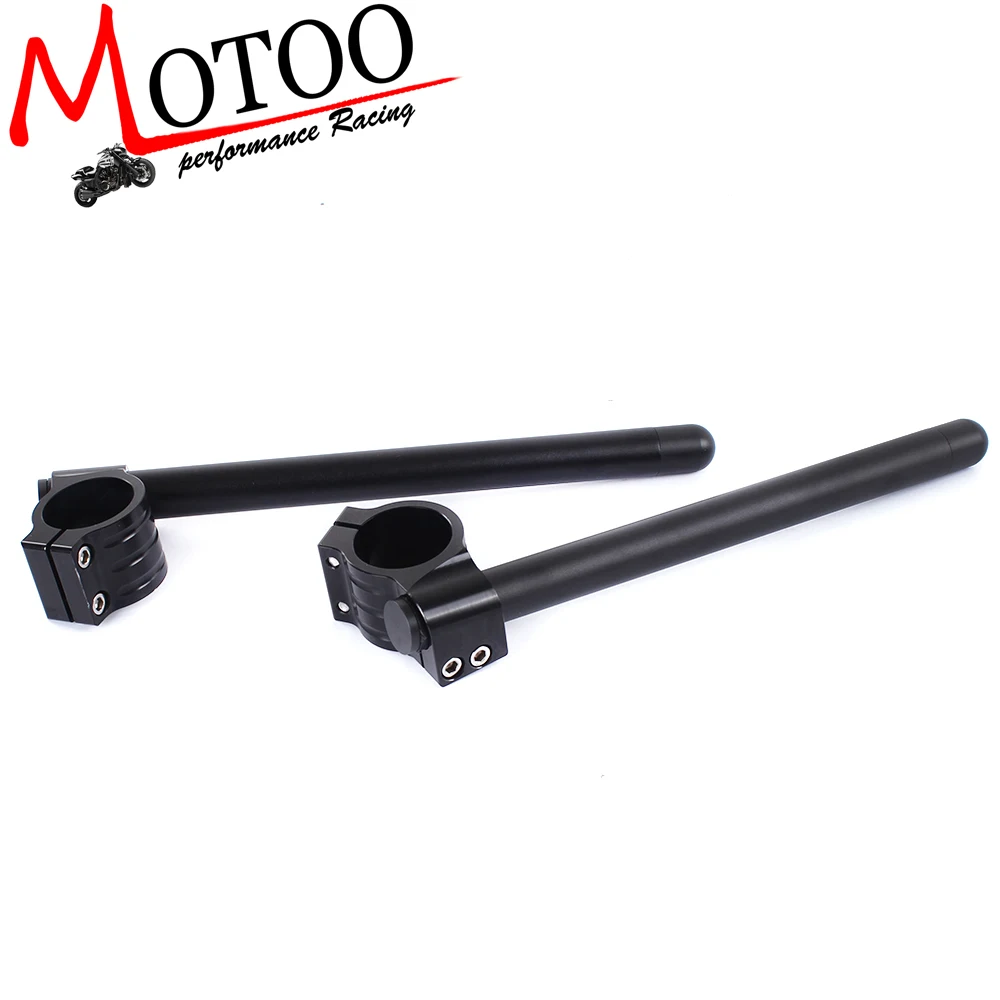 Motoo 43mm regular Clip Ons handlebars Lift handle bar Fork Tube Hand ...