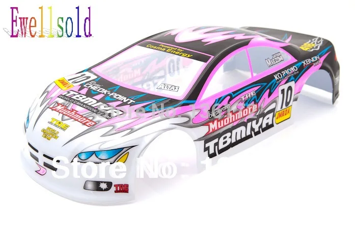 1/10 Remove Control Car 1/10 Rc Racing Pvc Painted Body Shell 195mm No ...