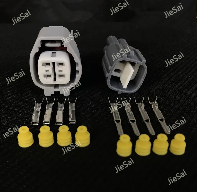 4 Pin 6189 0256 90980 11178 Female Male Waterproof Oxygen Sensor Connector Auto Electrical Wire ...