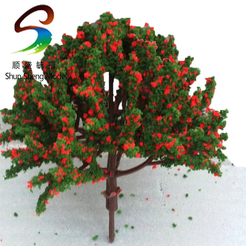 5.6 Inch Apple Tree, Color Tree, Scale Tree, Architectural Scale Model ...