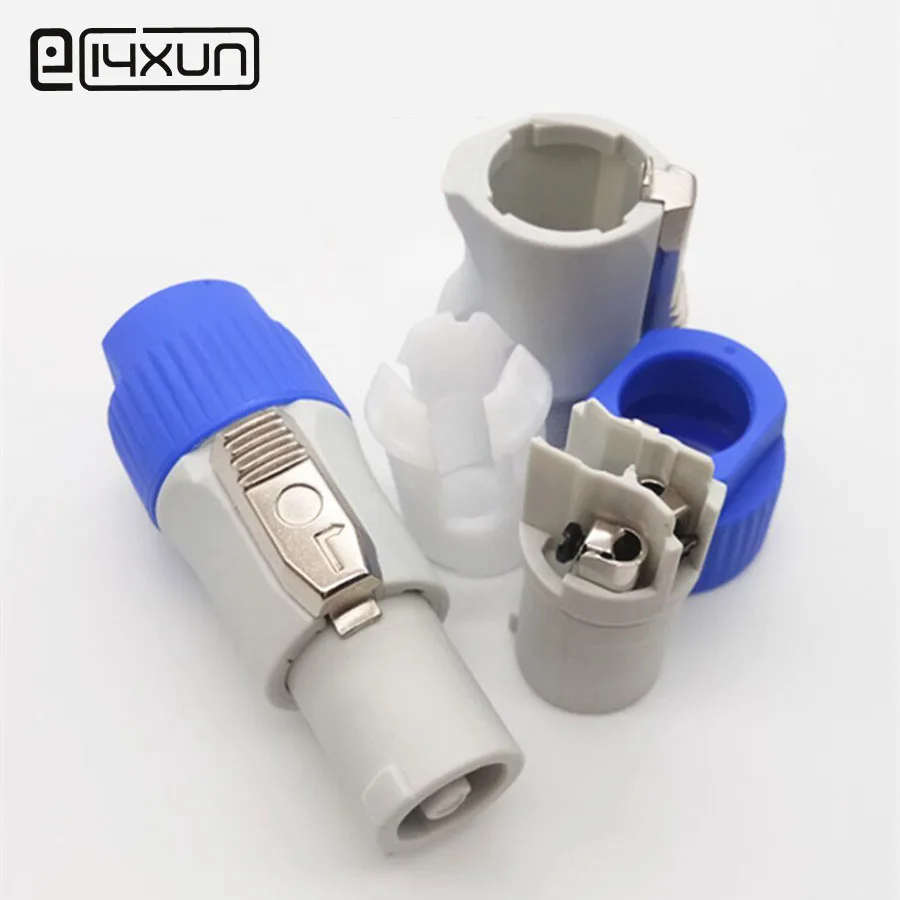 1PCS-3Pin-Speakon-Cable-Connectors-3-Pole-Male-Plug-Audio-Speaker ...