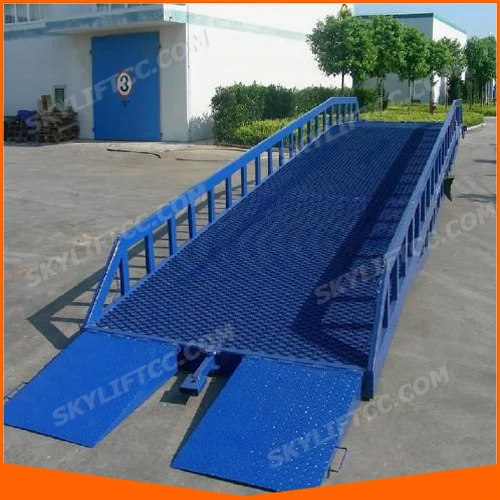 15t mobile hydraulic adjustable container loading ramps|ramps| - AliExpress
