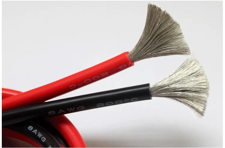 1meter 10 Awg High Temperature Silicone Wire Conductor 1050/0.08mm ...