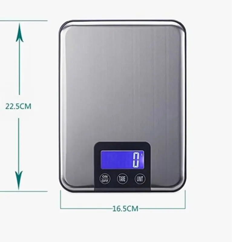 15KG 1g Large Kitchen Electronic Scales Max Capacity 15kg Digital Food ...