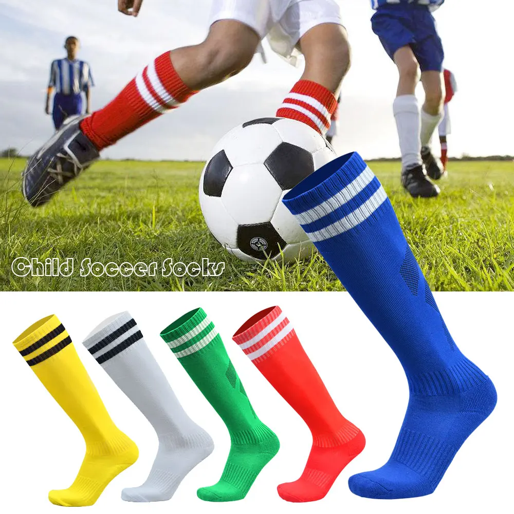 Children Professional Sports Football Socks Boys Breathable Training ...