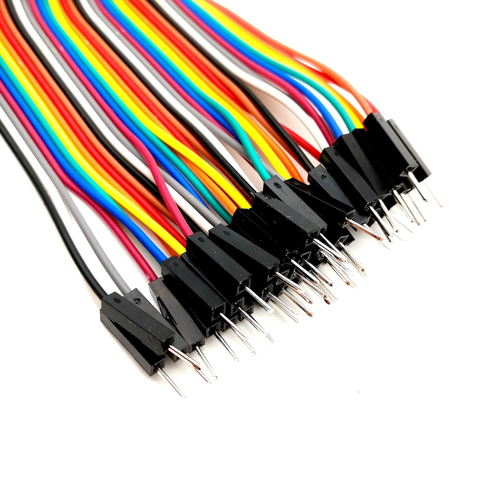 Conector de cable Dupont para Arduino Nano Breadboard, 20cm, 1pin, 1p ...