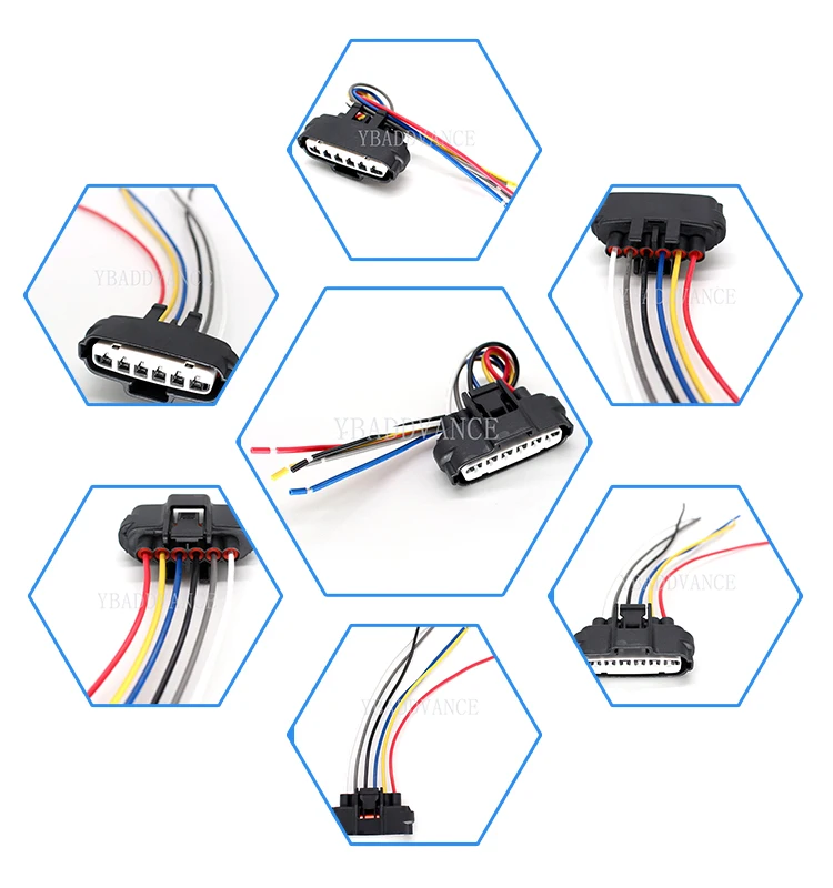 7283-1968-30-Yazaki-Female-6-Way-Connector-Wire-Harness-For-Toyota ...