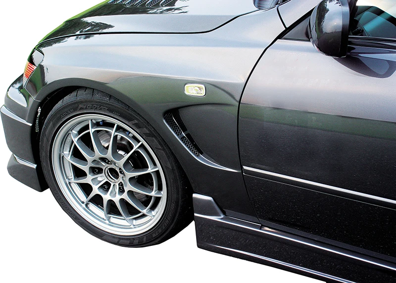 FRP Fiber Glass CS Style Front Fender Fiberglass Wheel Flare Body Kit ...