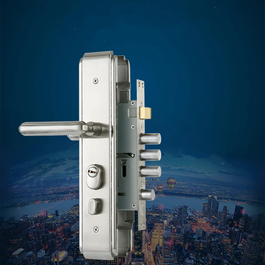 Modern-simple-Fashion-Interior-lock-wooden-door-lock-europen-style ...