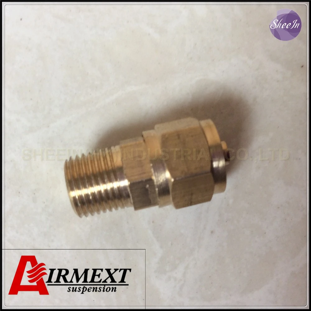 1/8NP-8mm cupper air fitting straight fitting connect 8mm pipe shoot ...