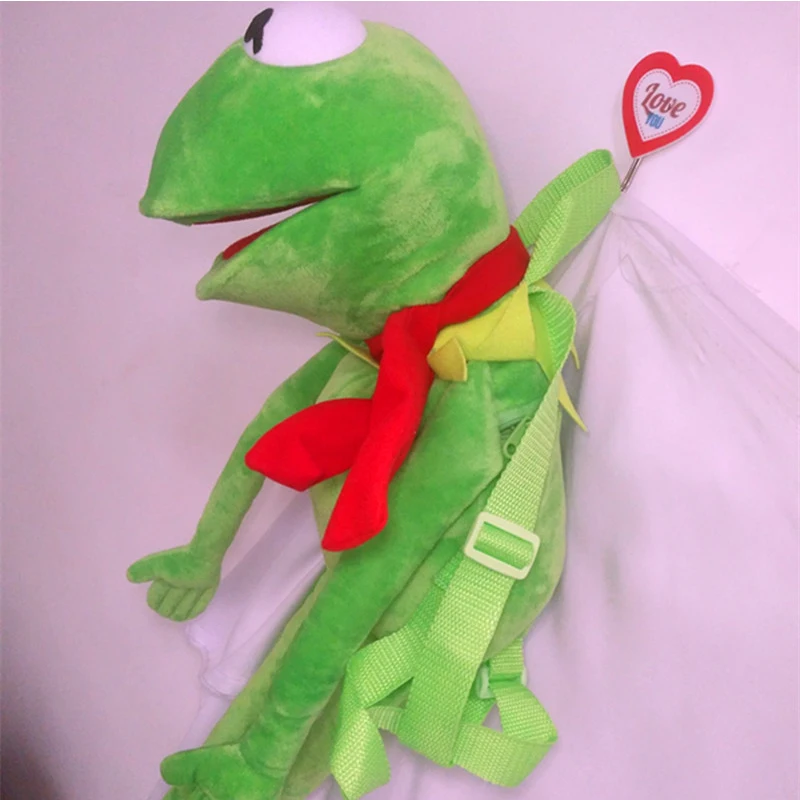 Sesame Street The Muppet Show plush toy hand puppets,Kermit Backpack ...