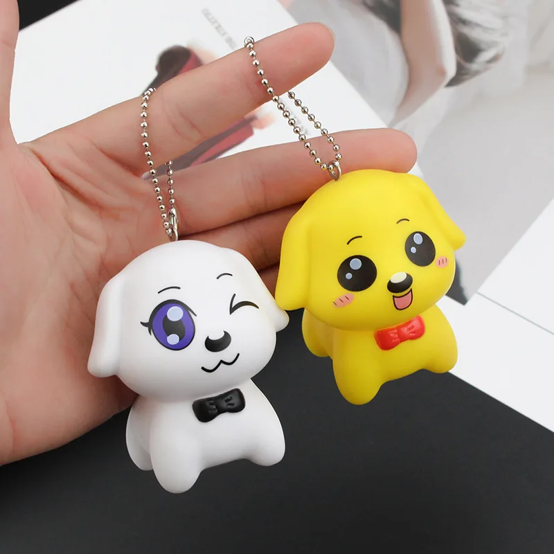Lovely Evade Glue Mini Lucky Dog Locksmith Key Chain Key Holder Fashion ...