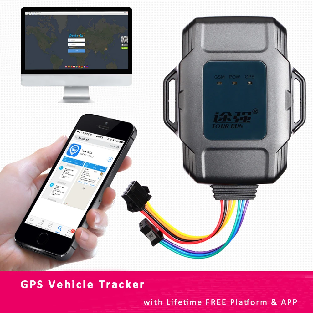 Gsm Gps Gprs Tracker For Vehicles Gps Locator Car Motorcycle Vehicle