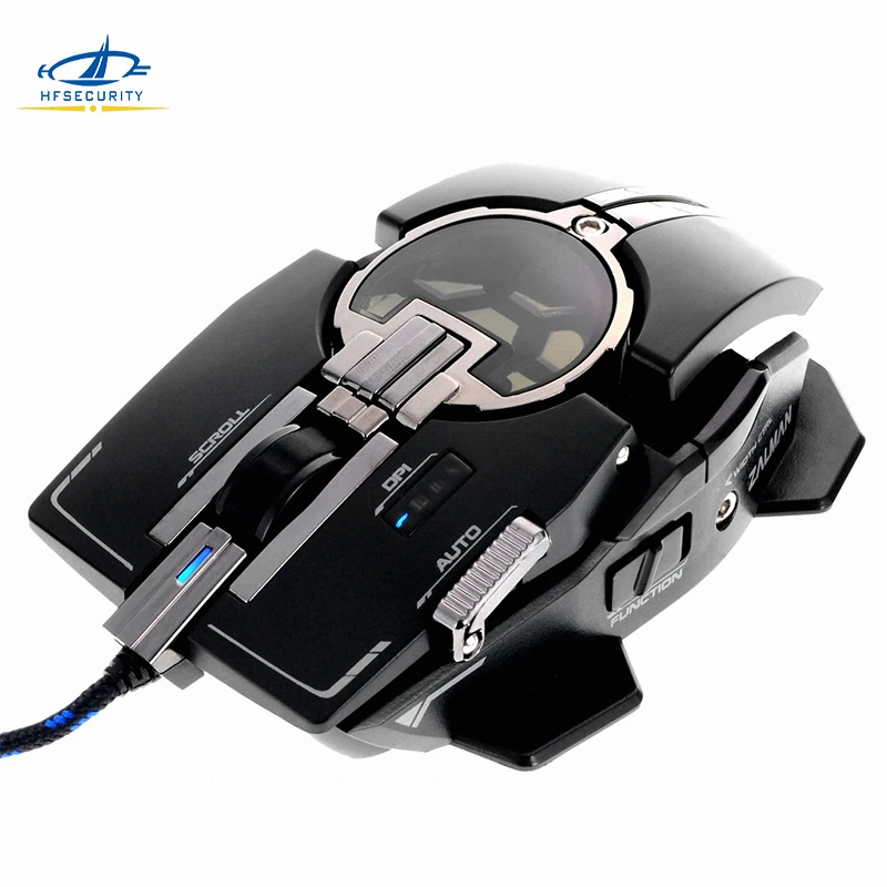 [HFSECURITY] 8200DPI Gaming Mouse 10 Buttons USB Wired Gamer Laser ...