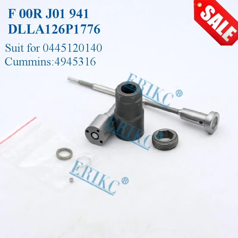 Erikc bico injetor de válvula integrada f00rj01944, kit de reparo para ...