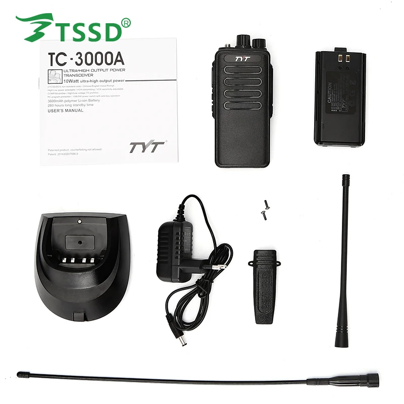 100% Original TYT TC-3000A VHF 136-174MHZ Radio Transceiver TC-3000A ...