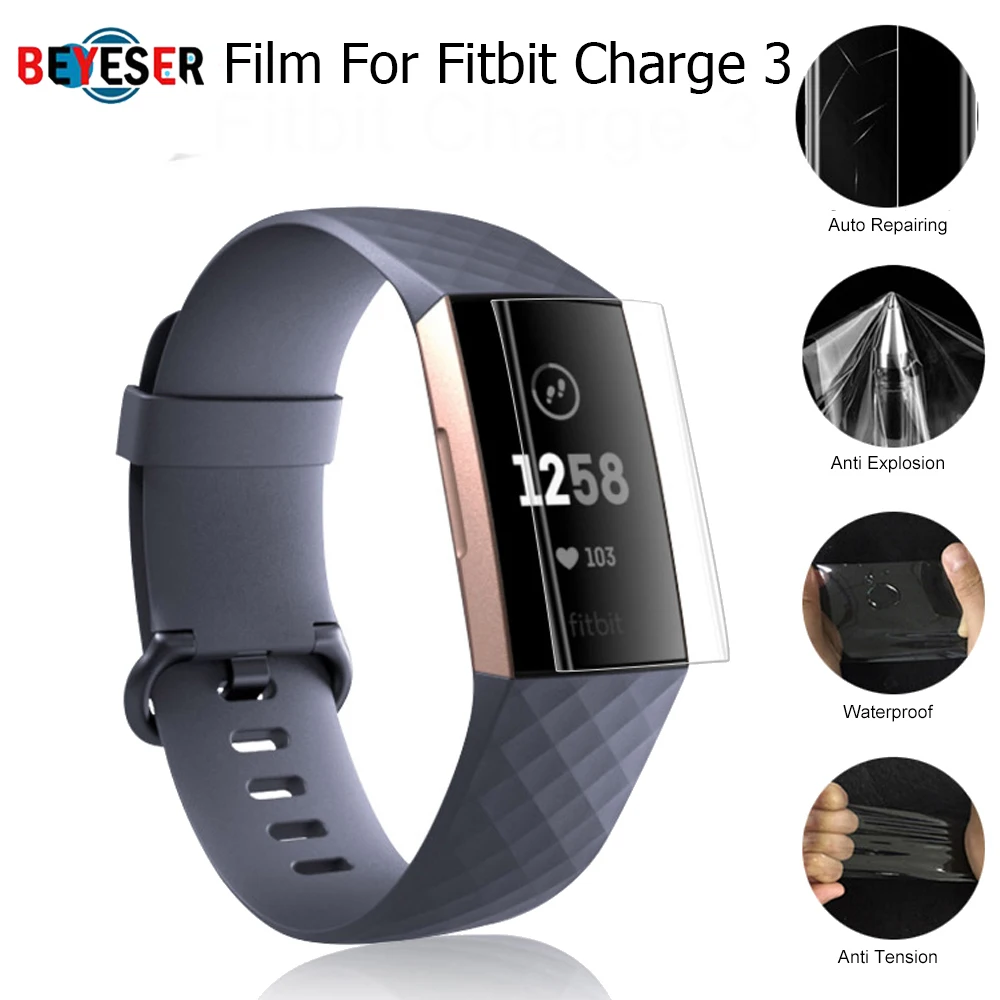 5pcs Anti-scratch Soft Tpu Clear Protective Film Guard For Fitbit ...