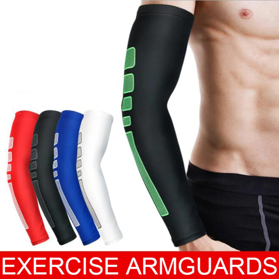 1PCS-Antiskid-Silicone-Riding-Cycling-Arm-Sleeves-Basketball-Armband ...