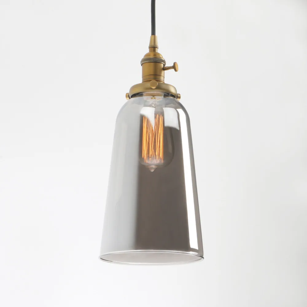 Permo Vintage Reflective Glass Pendant Lights Modern Loft Pendant ...