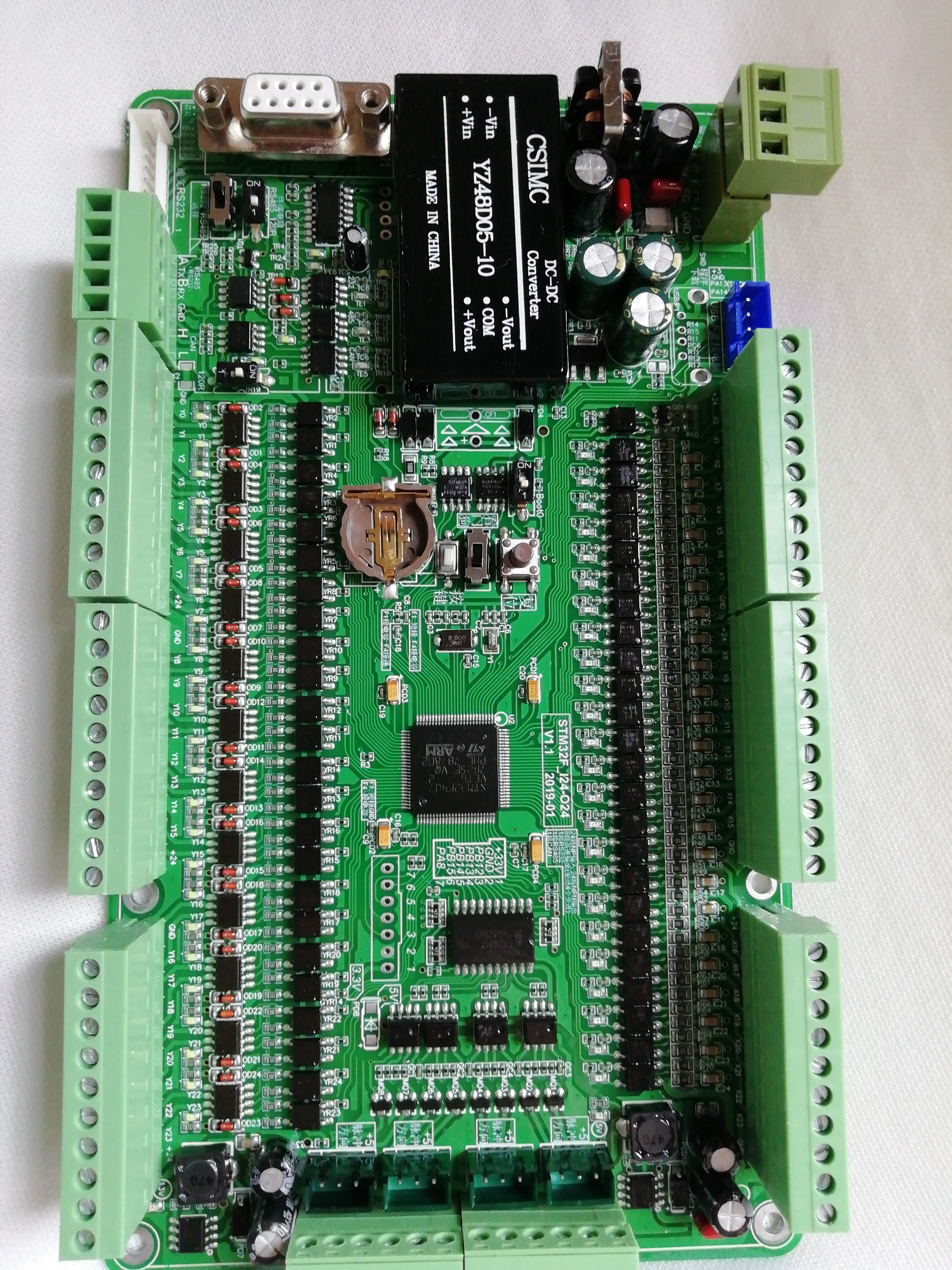 Keil 520 Programming Of Stm32f103vct6 Industrial Control Board+4-way ...