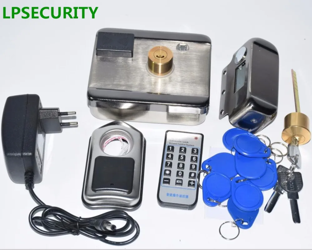 Lpsecurity 13.56mhz Battery Powered Electronic Lock Diy Kit Dc-12v ...