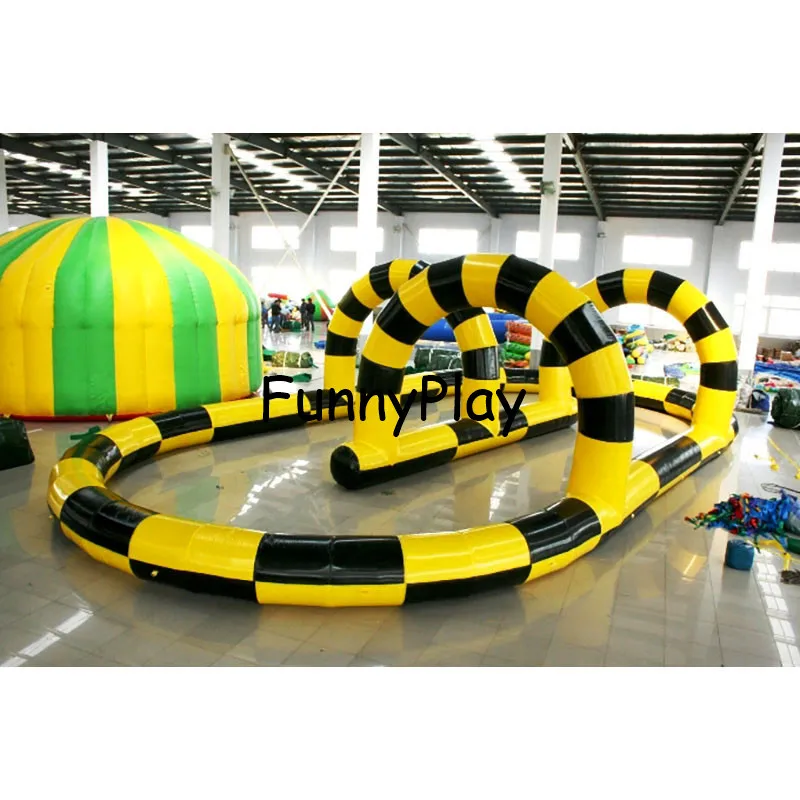outdoor-inflatable-race-track-for-kids-outdoor-sports-games-go-kart ...
