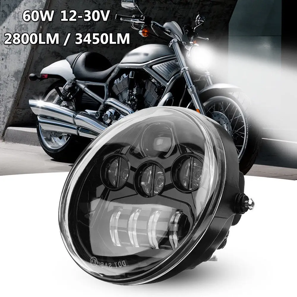 E9-DOT-For-V-ROD-LED-Headlight-With-daytime-running-light-headlight ...