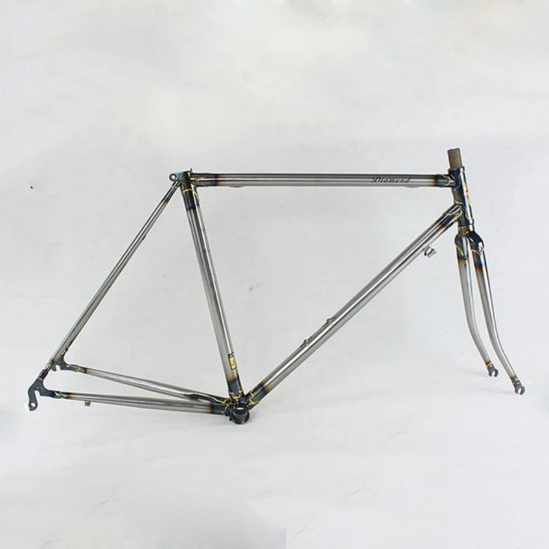 4310 Chrome Molybdenum Steel Fixed Gear Bike Copper Plated Frame ...