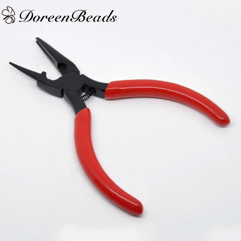 DoreenBeads круглый нос и вогнутые плоскогубцы Бисероплетение ювелирные изделия инструмент для ...