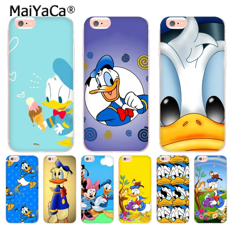 MaiYaCa cartoon Donald Duck soft tpu phone case cover for Apple iPhone ...