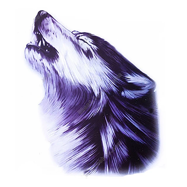 Howling Wolf Head Tattoo