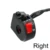 Motolovee 22mm Motorcycle Switches Motorbike Horn Button Turn Signal Electric Fog Lamp Light ...
