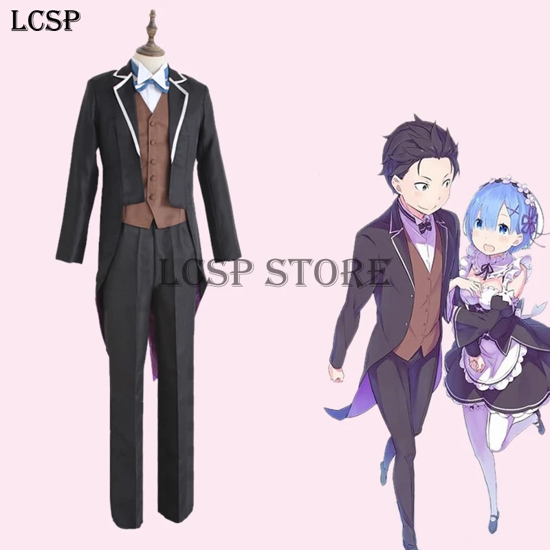 LCSP Re Life in a different world from zero mao Natsuki Subaru Cosplay ...