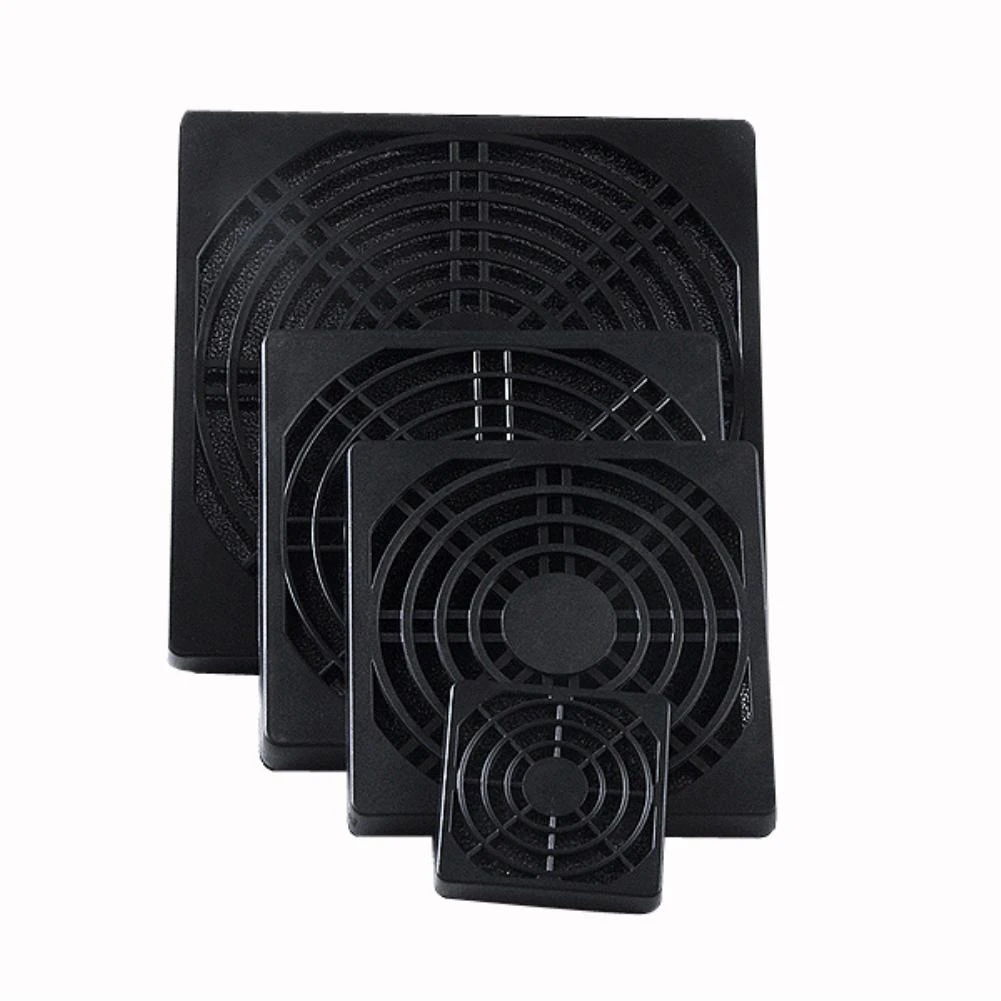 40mm 80mm 90mm 120mm Plastic Case Fan Dust Filter Guard Grill Protector ...