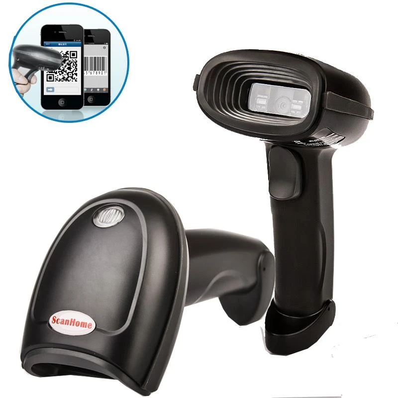 Supermarket Handheld 2D Code Scanner Bar Code Reader QR Code Reader USB ...