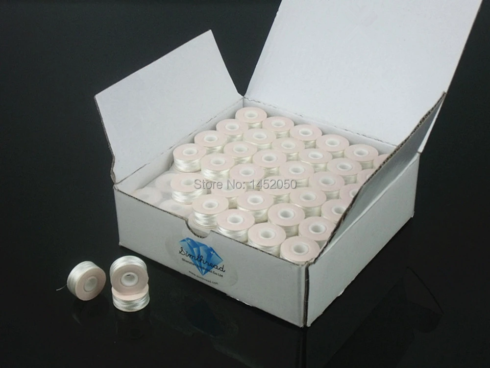 Paper Side Type L Pre-wound Bobbin Thread 75d/2 For Brother Embroidery ...