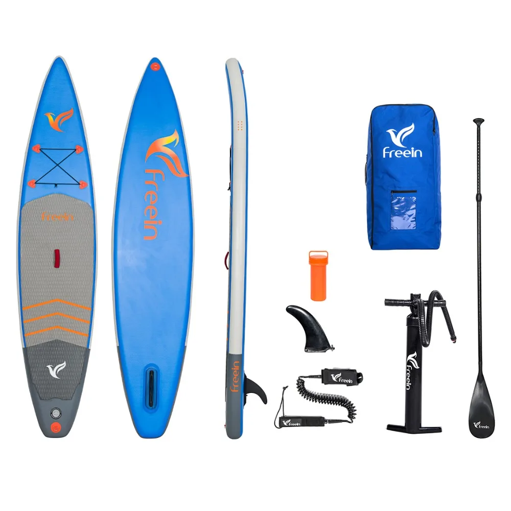 Freein 11'6'' Long Inflatable Sup Stand Up Paddleboard 30" Wide Touring ...