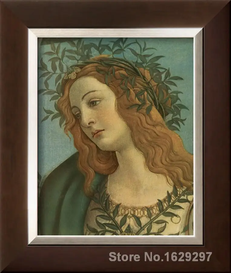 oil Painting for kids room Minerva detail by Sandro Botticelli Hand ...