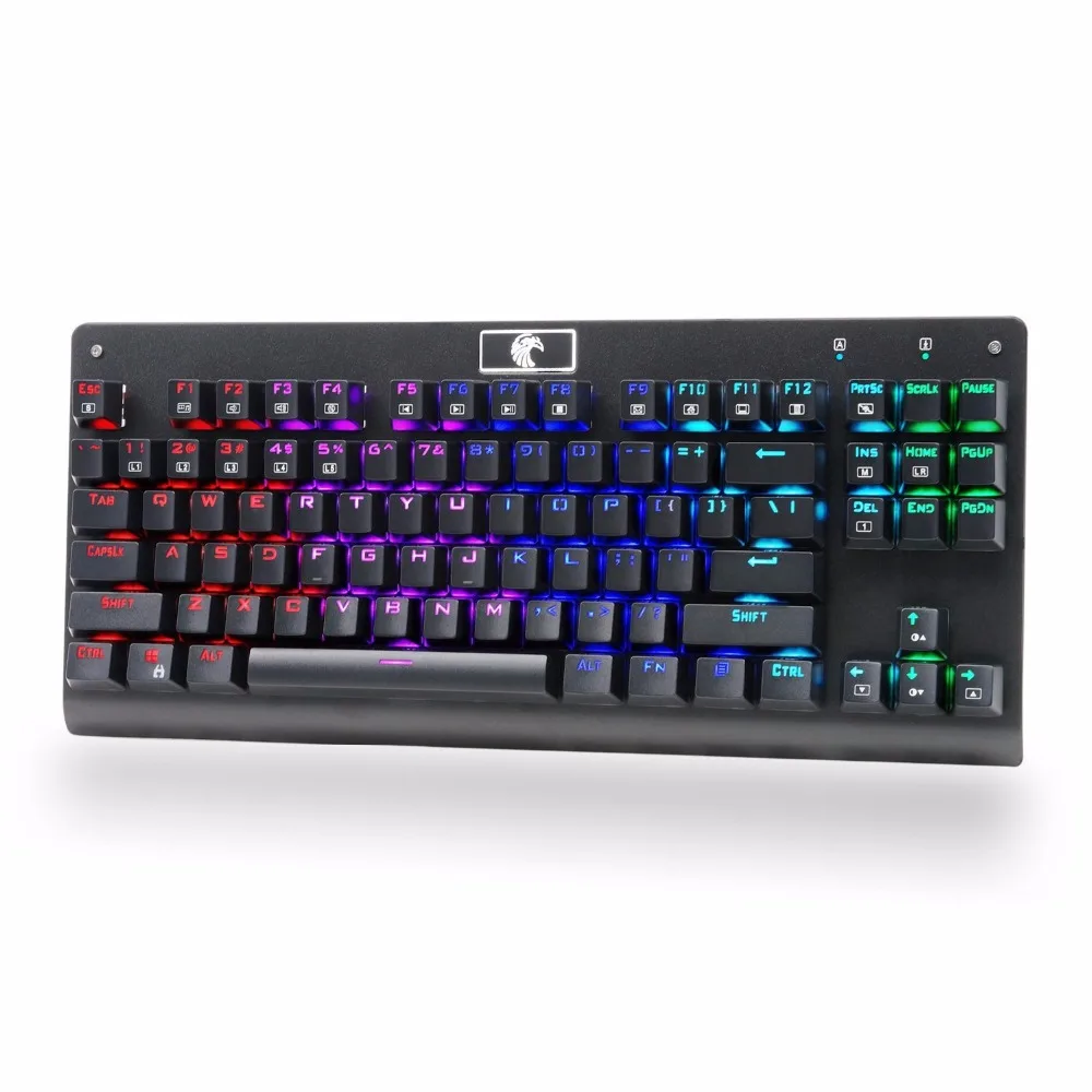 Z 77 Eagle RGB Backlit Tenkeyless Mechanical Gaming Keyboard 87 Key ...