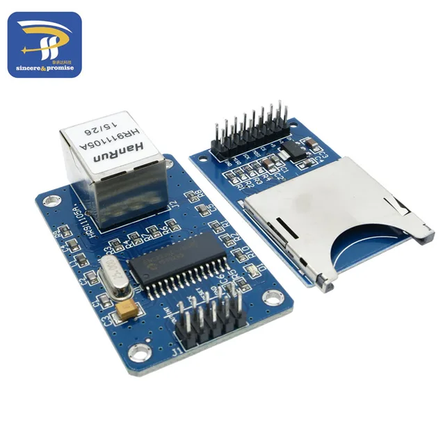 Enc28j60 Ethernet Lan Network Module Schematic 51 Avr Lpc Sd Card