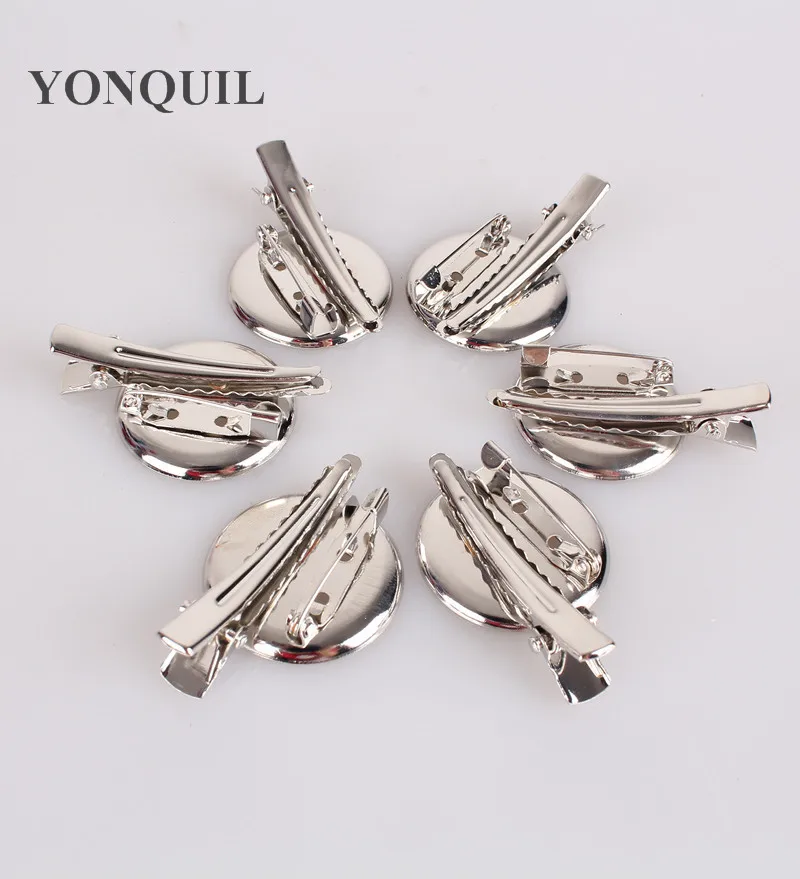 DIY Brooch Base 30MM Dual Brooch Back Base With Clip And Safety Pin Use ...