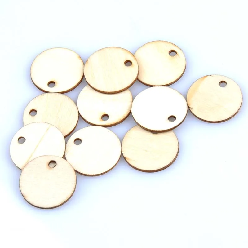 50pcs-Natural-Wooden-round-shape-Scrapbooking-Carft-Nautical-DIY-Home ...