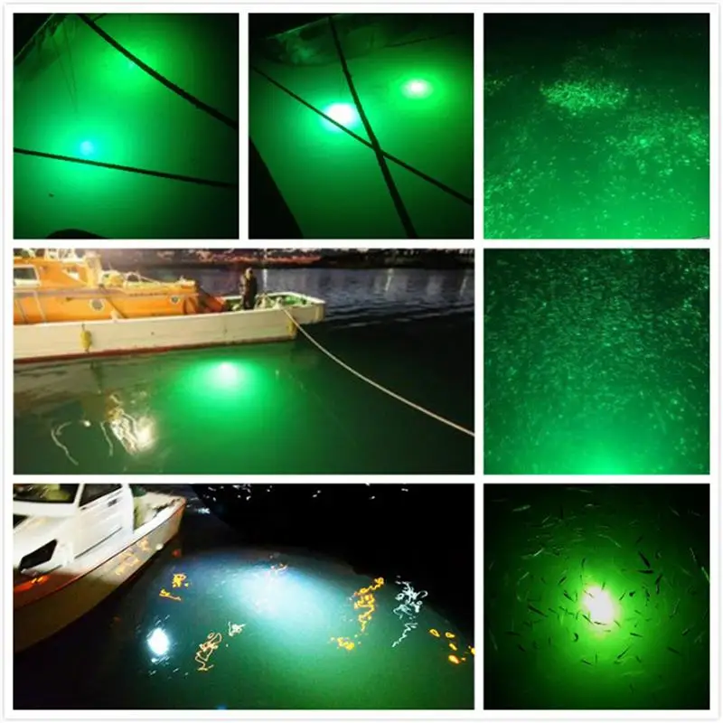 Купить 1 шт светодиодный подводная рыболовная лампа фонарь для ночной ...