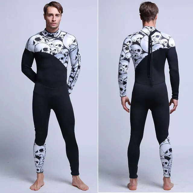 Men Free Diving Suit Rubber Man Diving Suit Surf Wear Long Sleeved ...