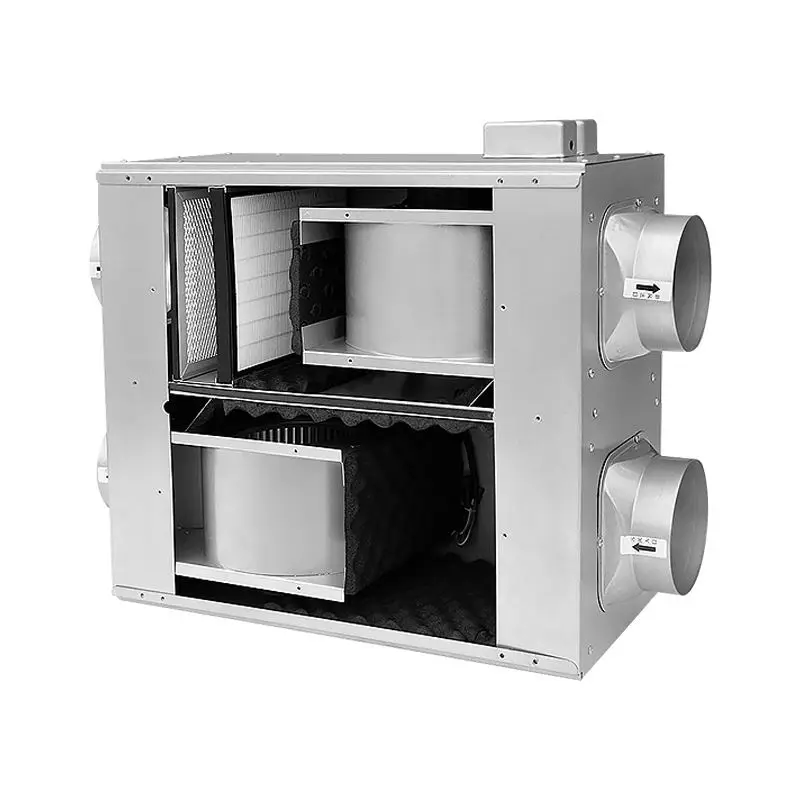 4" inline duct fan two way flow air switch fresh air system fan HVAC ...