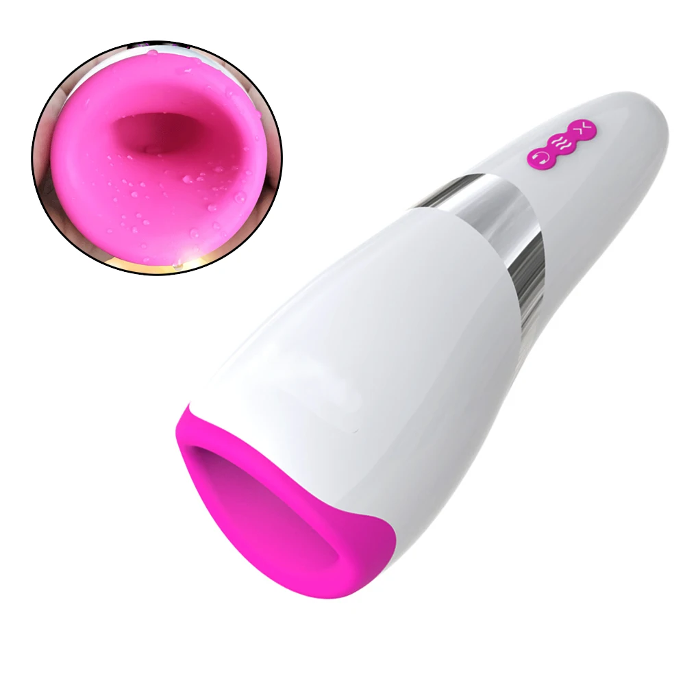 Male Automatic Masturbator Sex Pussy 12 Speeds Sucking Penis Orgasm Masturbation Cup Oral Sex