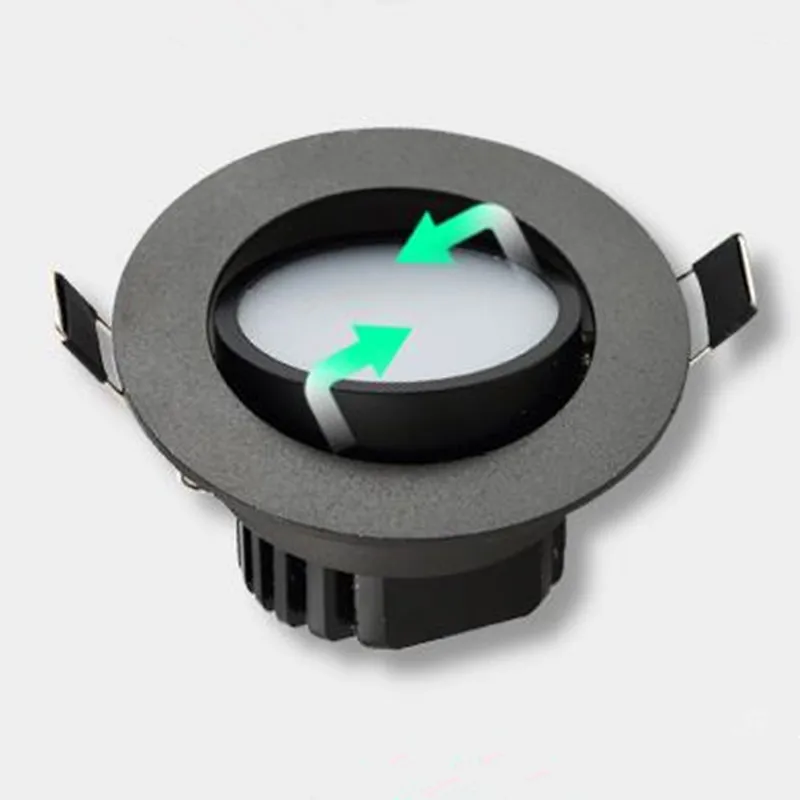 3pcs/lot Dimmable 5w 7w 9w 12w 15w Cob Led Spot Light Led Ceiling Lamp ...