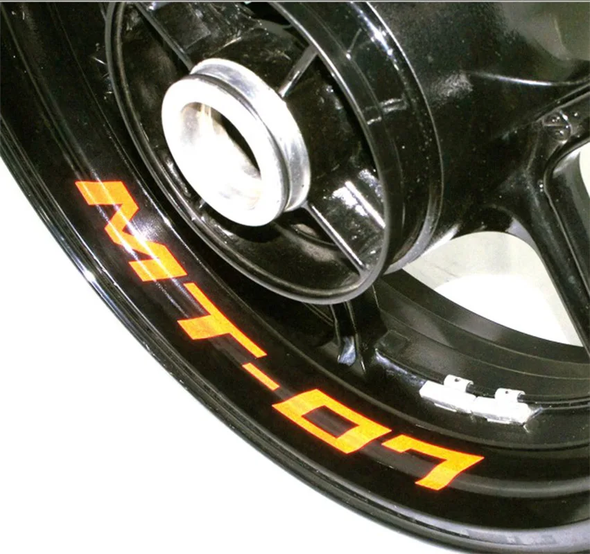 high quality Motorcycle Wheel Sticker Decal Reflective Rim Bike ...